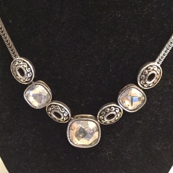 Brighton | Jewelry | Brighton Necklace Multi Stone Drop | Poshmark